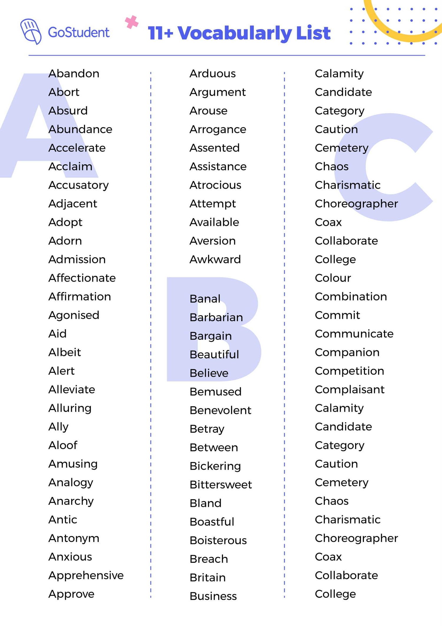 How Can I Help My Child Improve Their 11 Plus Vocabulary? (Free ...