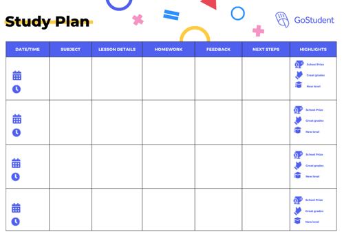 GoStudent Study Plan for Students | GoStudent | GoStudent